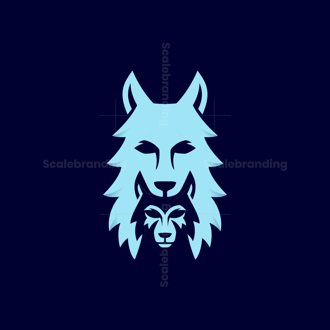 Blue Wolf Logo Design