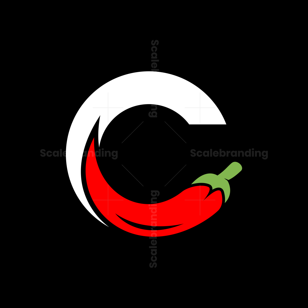 Chili Letter C Modern logo | Scalebranding