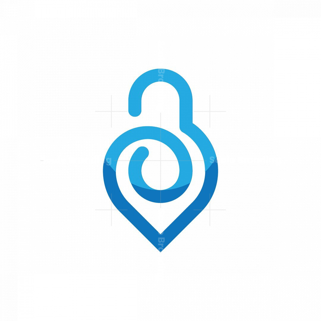 Pin Lock Logo | Scalebranding