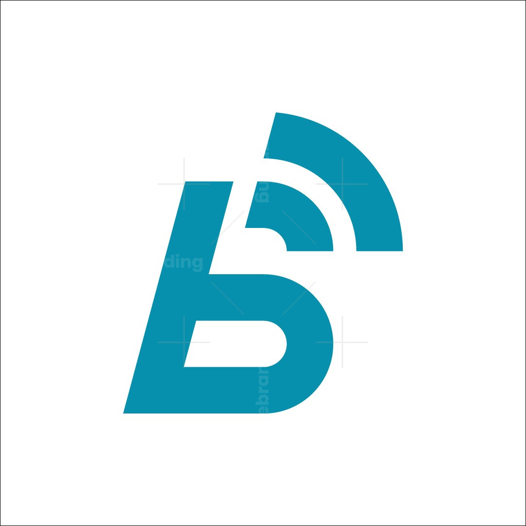 Letter B Signal Logo | Scalebranding