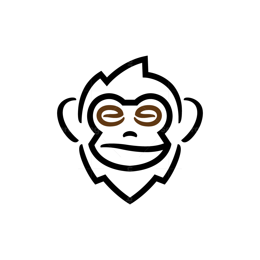 Coffee Bean Monkey Logo | Scalebranding