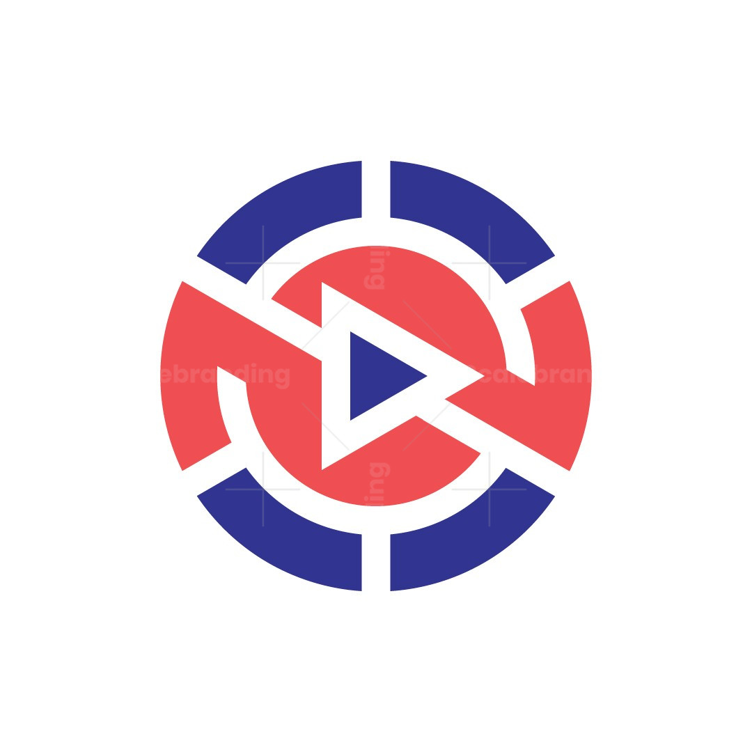 N Play Button Logo | Scalebranding