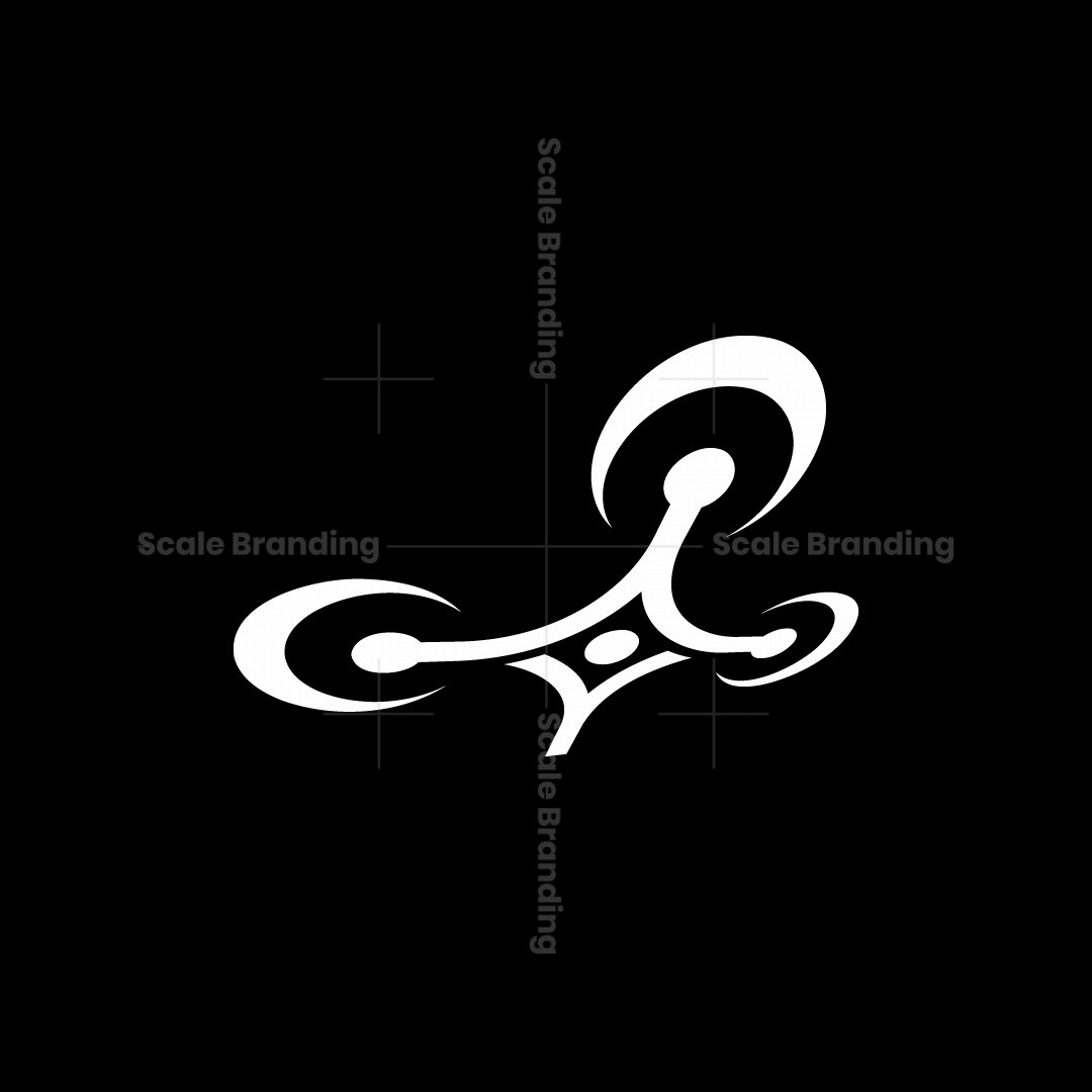 Human Drone Logo | Scalebranding