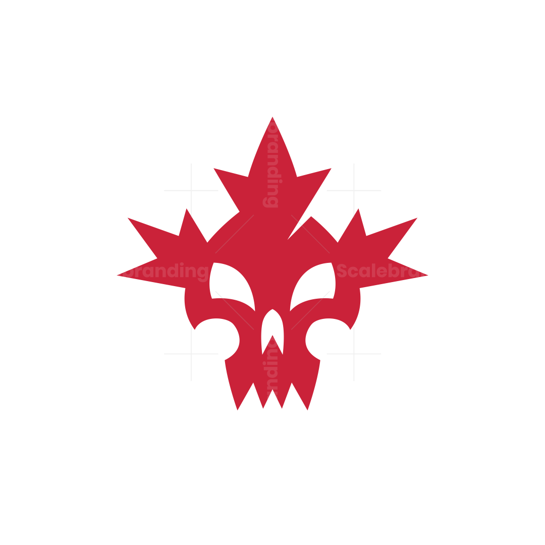 Skull Logo Maple Leaf Skull Logo | Scalebranding