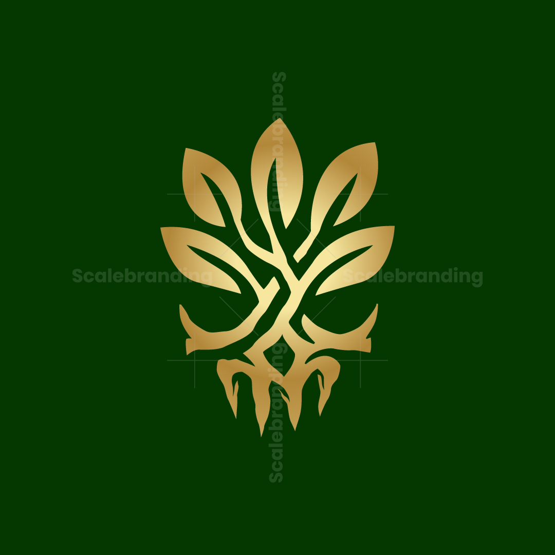 Skull Tree Symbol of Life and Death logo | Scalebranding