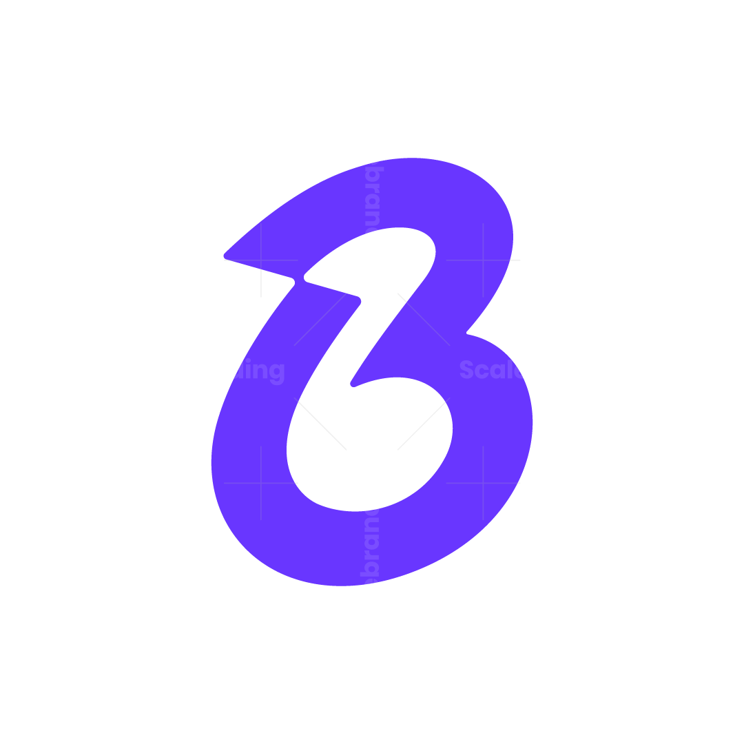Simple Letter B Music Note Logo | Scalebranding