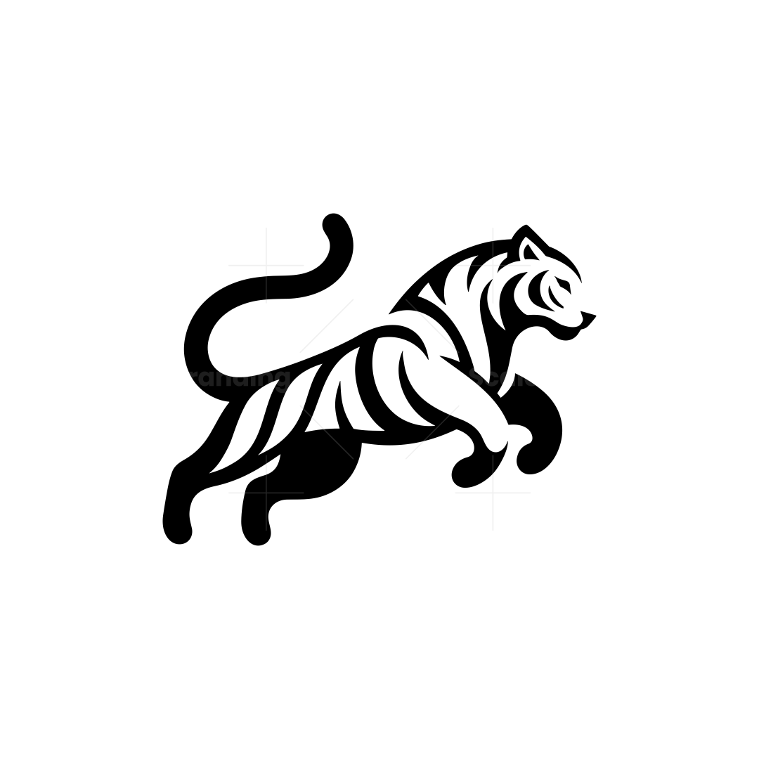 Design De Logotipo De Tigre Png Tiger Logo Png Isolated On White
