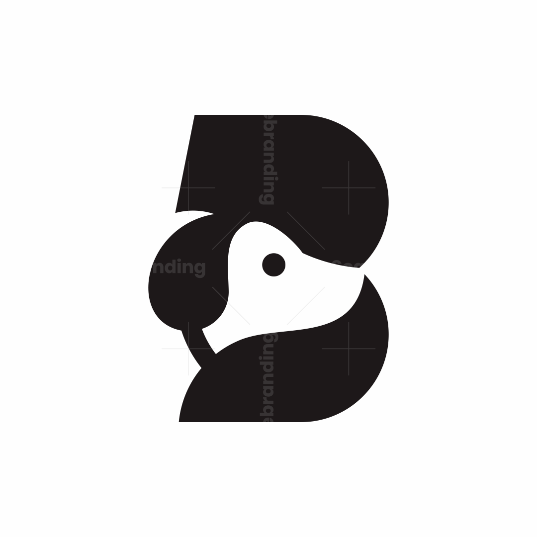 Letter B Dog Logo | Scalebranding