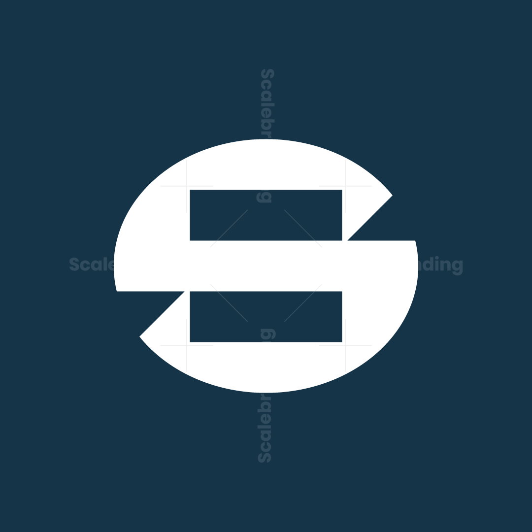 Unique Initial S Simple Logo | Scalebranding