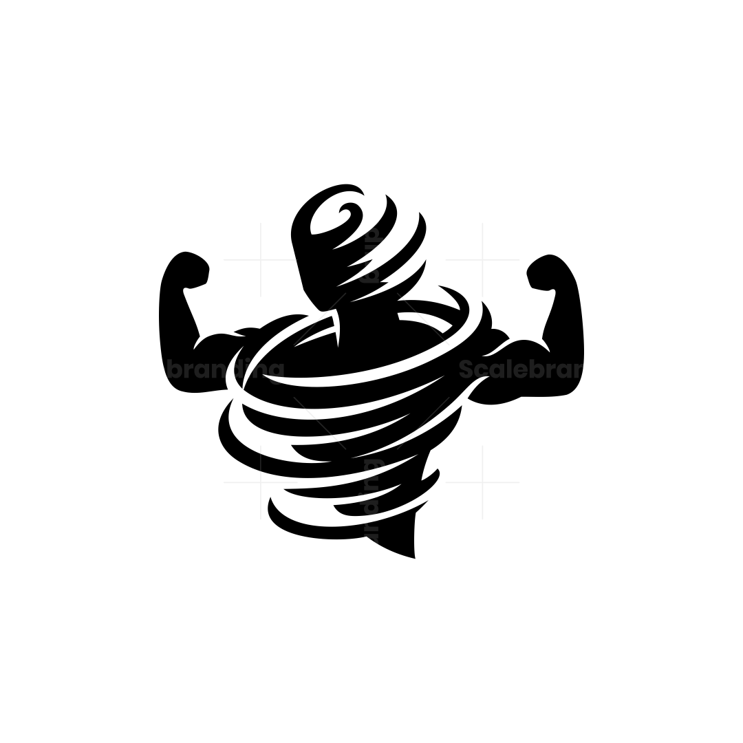 Strong Impact Tornado Gym logo | Scalebranding