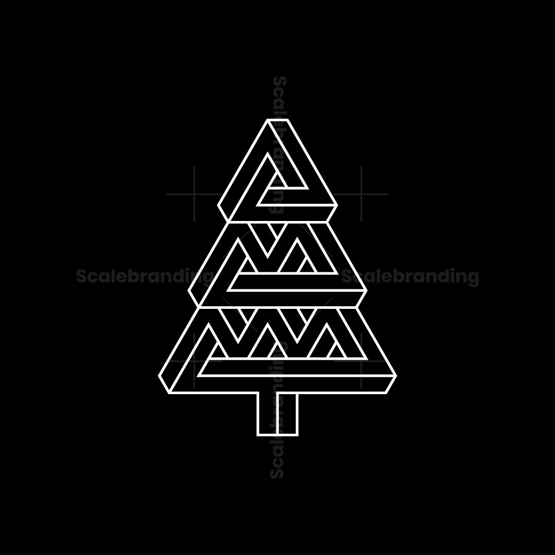 Geometric Tree Logo | Scalebranding