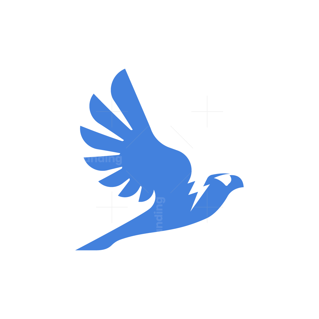 speed falcon lightning mark logo | Scalebranding