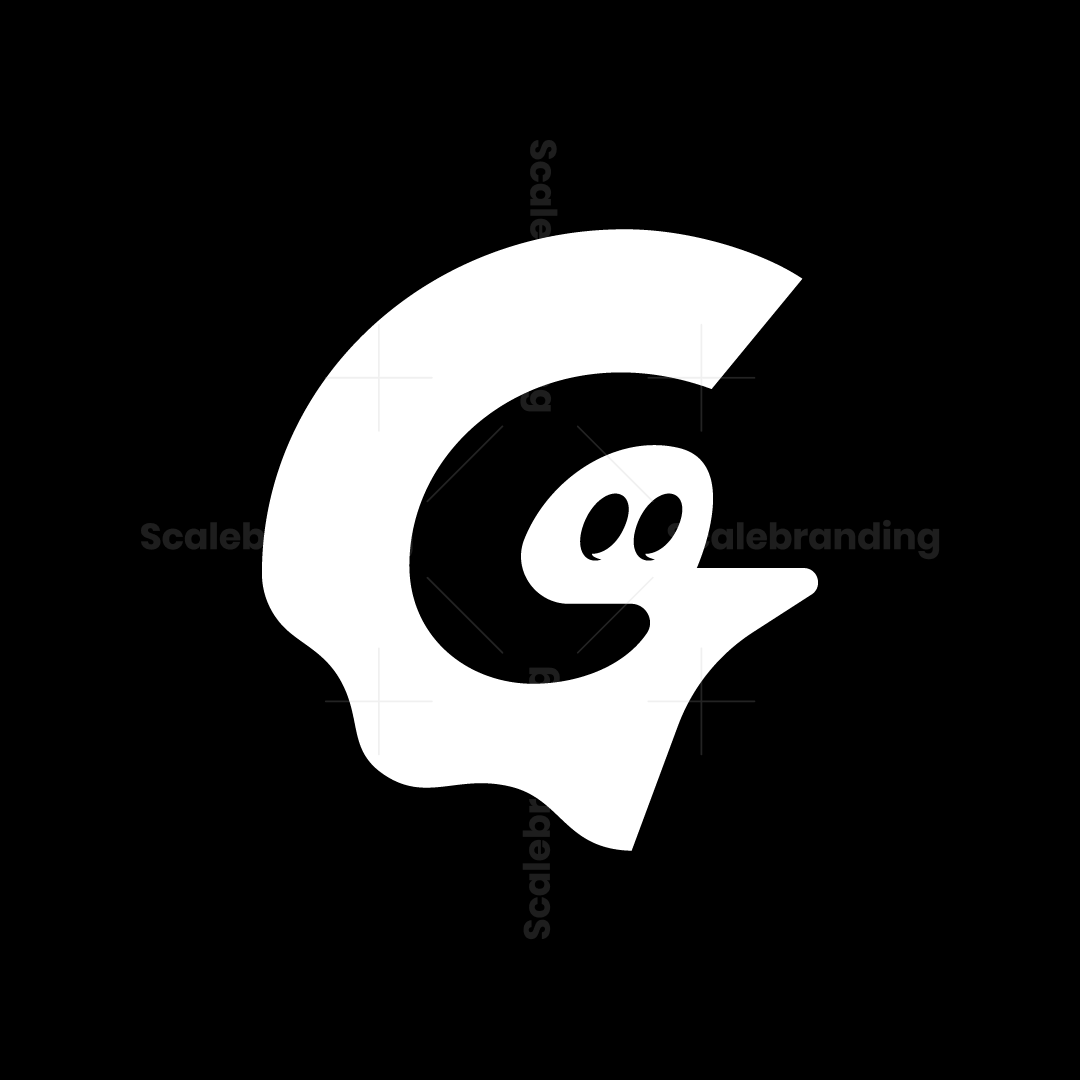 Unique Letter G Ghost Logo | Scalebranding