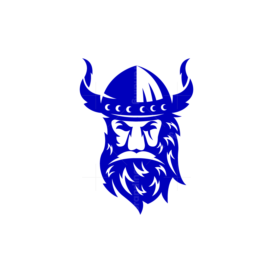 Viking Head Logo Bearded Brave Viking Logo | Scalebranding