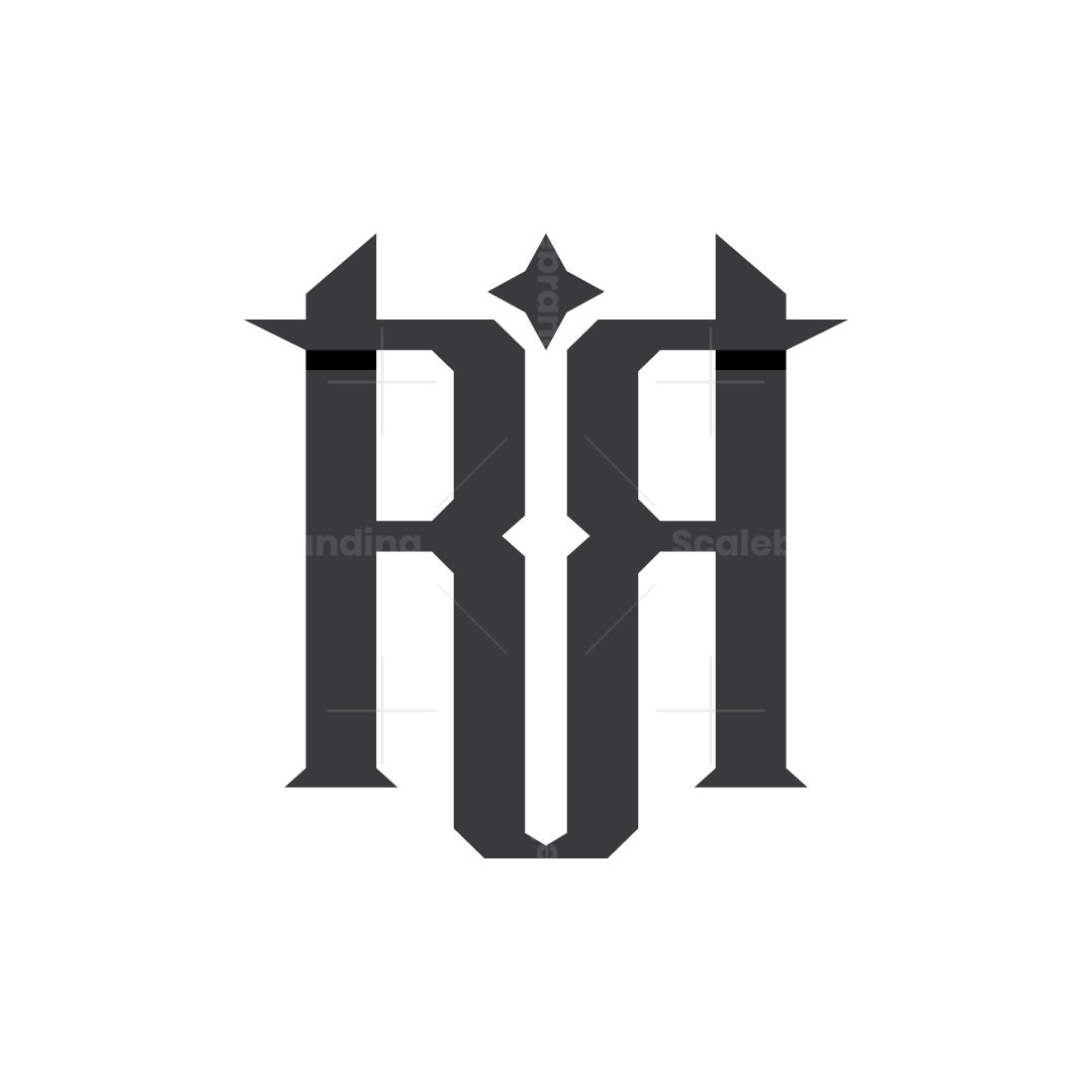Letter RR Star Logo | Scalebranding