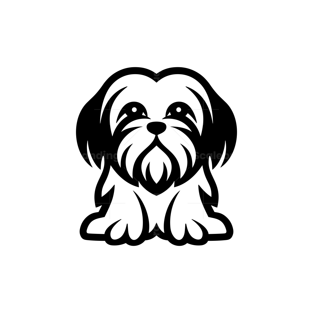 Shih Tzu Dog Logo Design | Scalebranding
