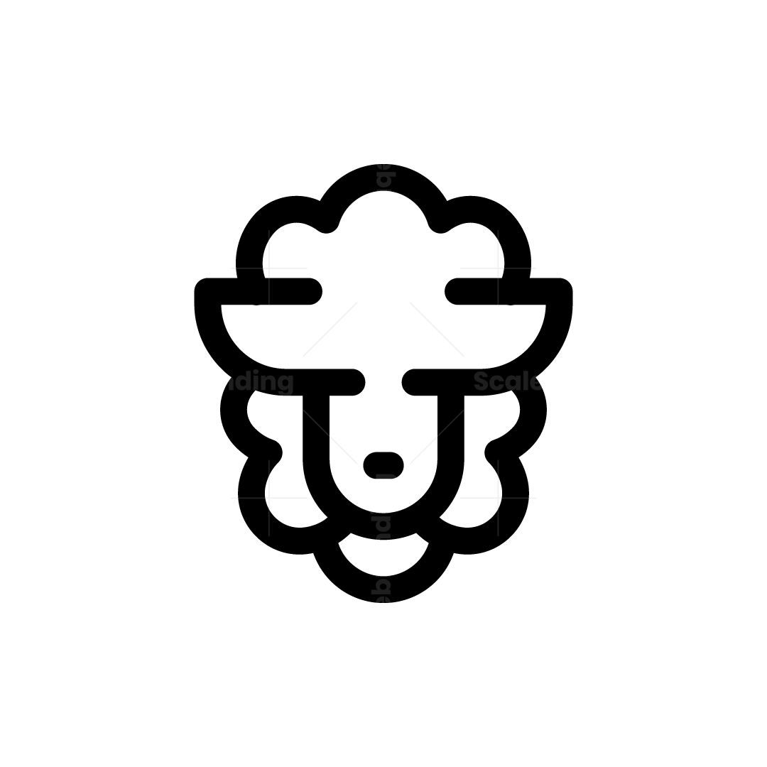Simple Linear Sheep Logo Concept | Scalebranding