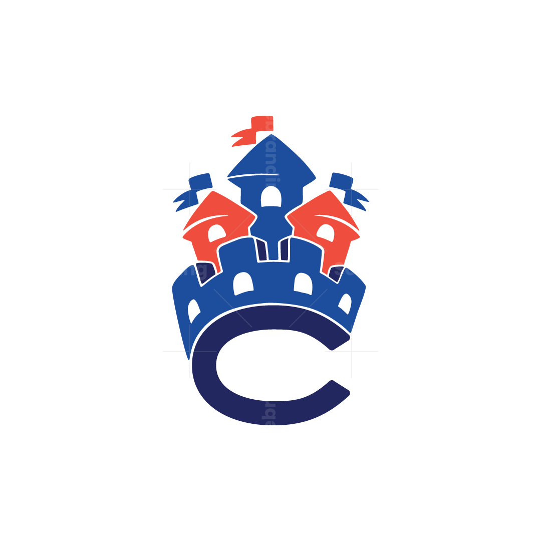 The Letter C Castle Logo | Scalebranding