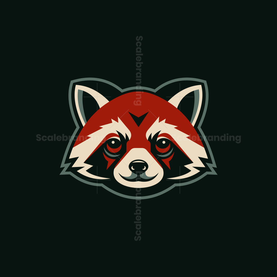 Playful Red Panda Logo Design | Scalebranding
