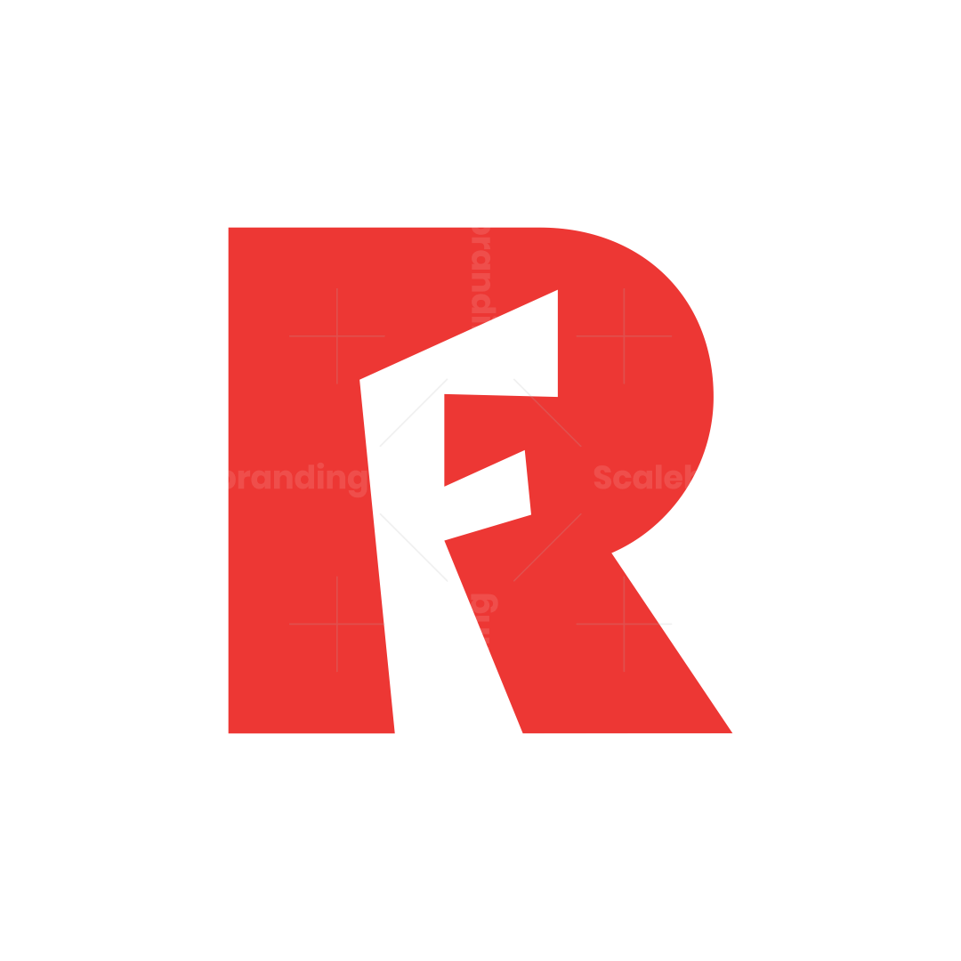 Geometric Rf Monogram Logo Design | Scalebranding