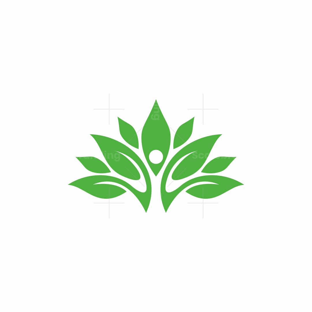 Human Leaf Logo | Scalebranding