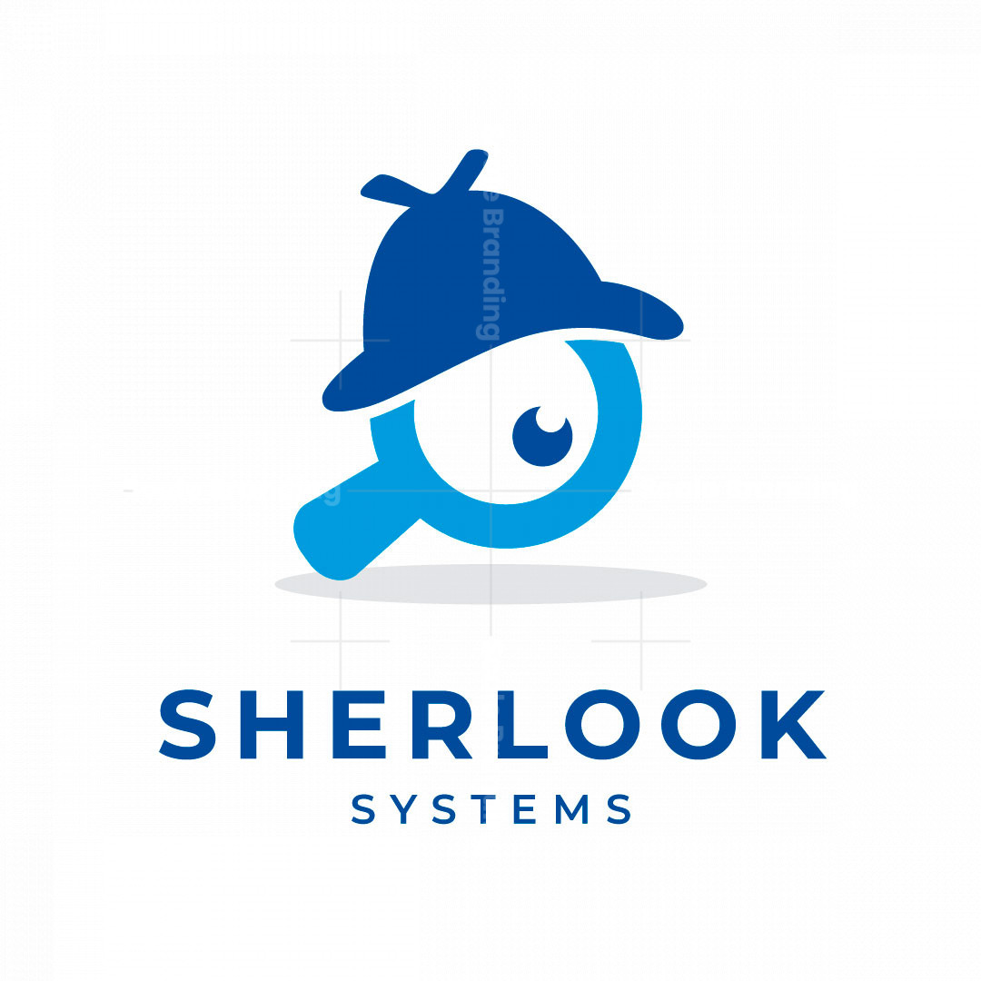Sherlook Secret Investigation Technology Logo | Scalebranding