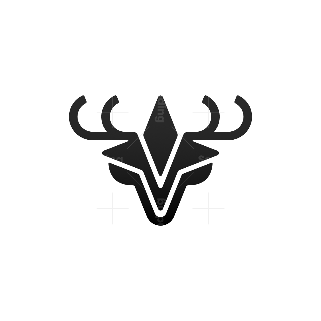 Modern Deer star head logo | Scalebranding