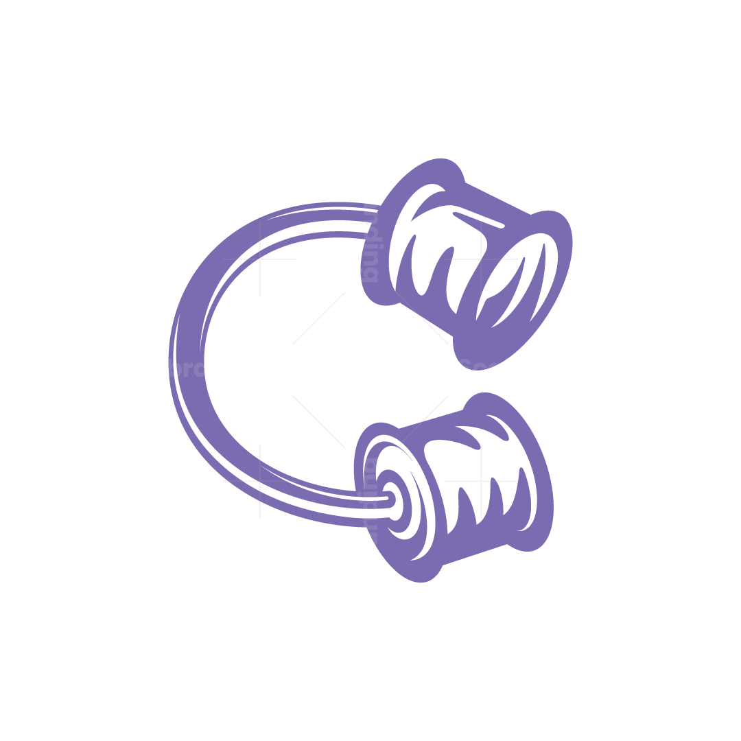 Thread Phone Letter C Shape logo | Scalebranding