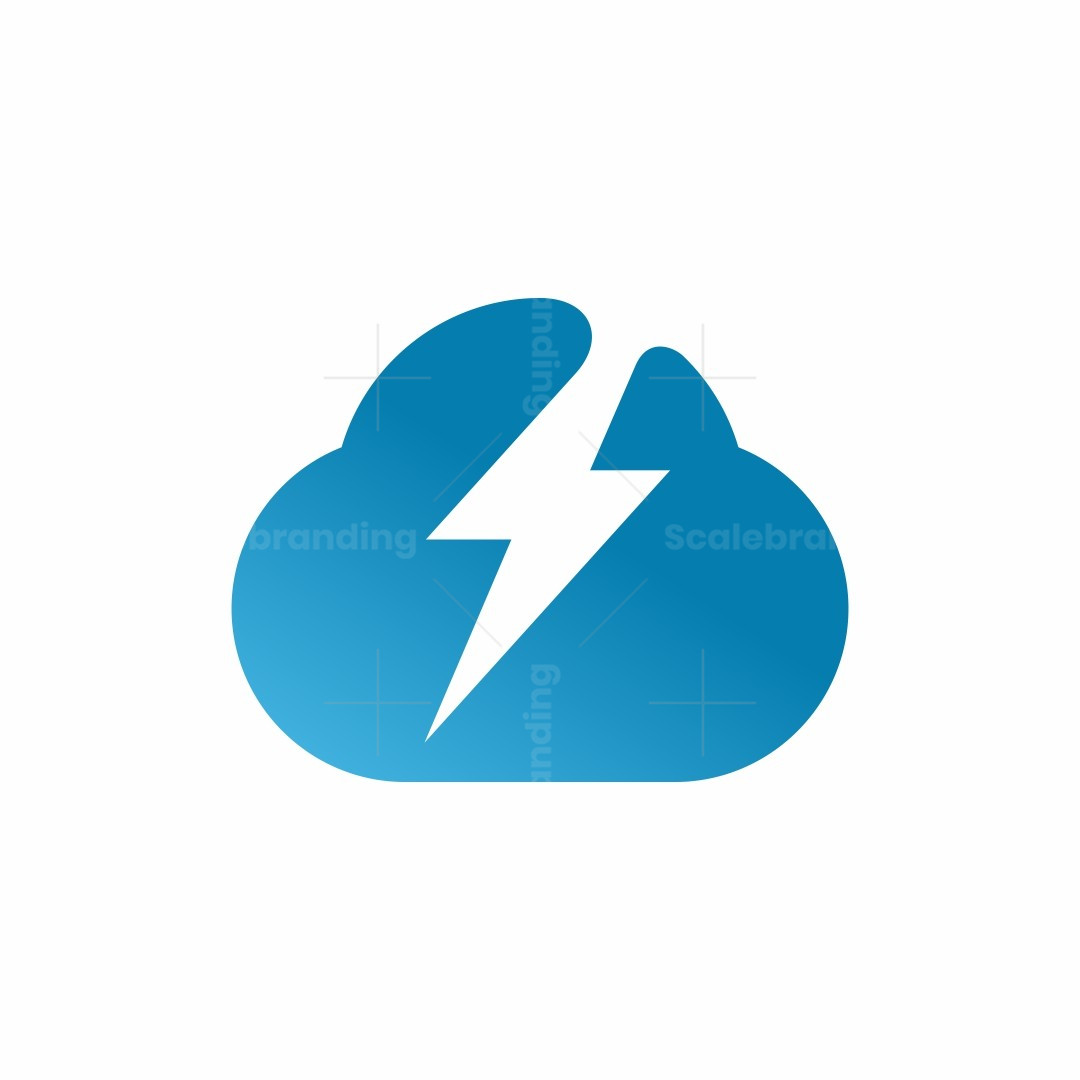 Cloud Thunder Logo | Scalebranding
