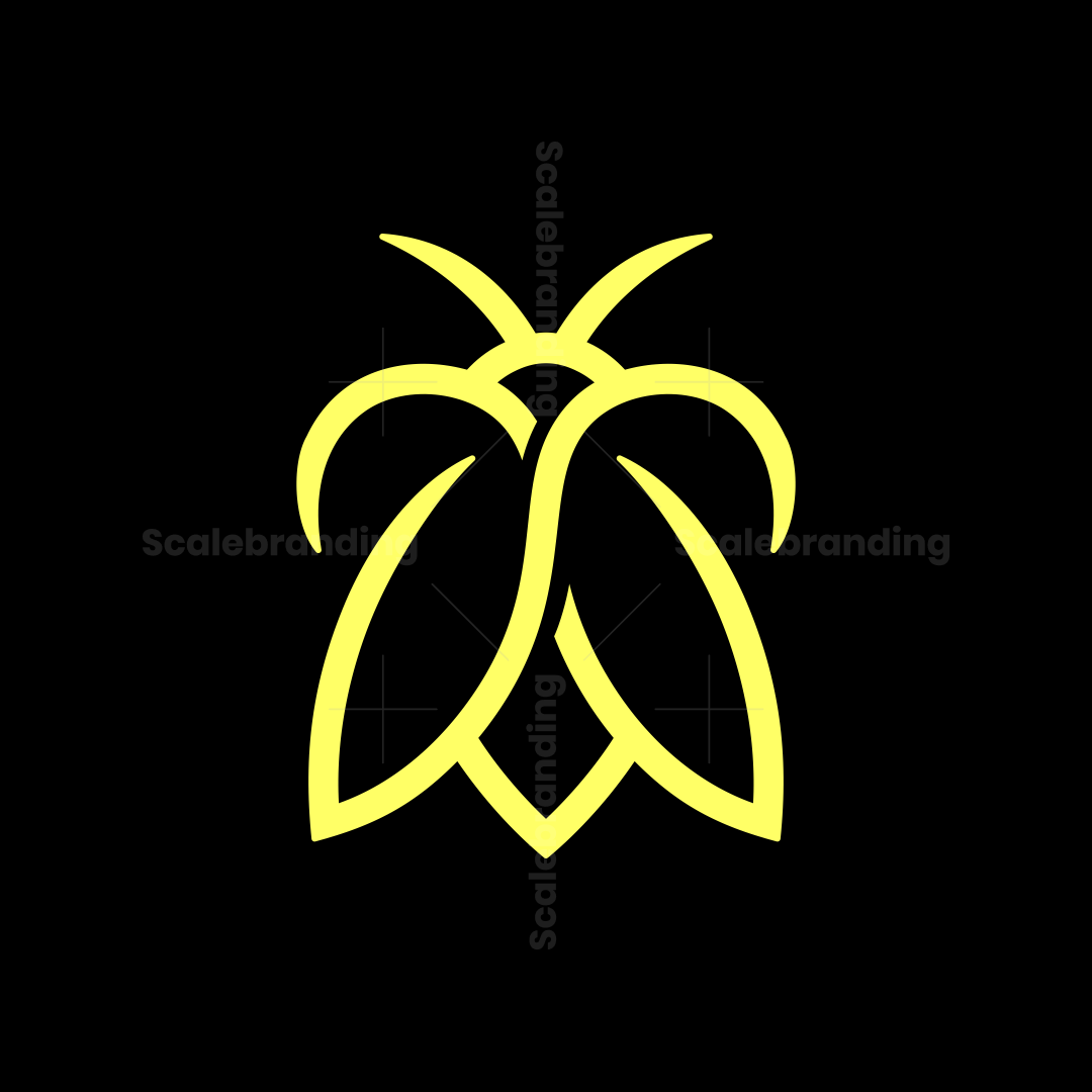 Elegant Iconic Simple Bee Logo | Scalebranding