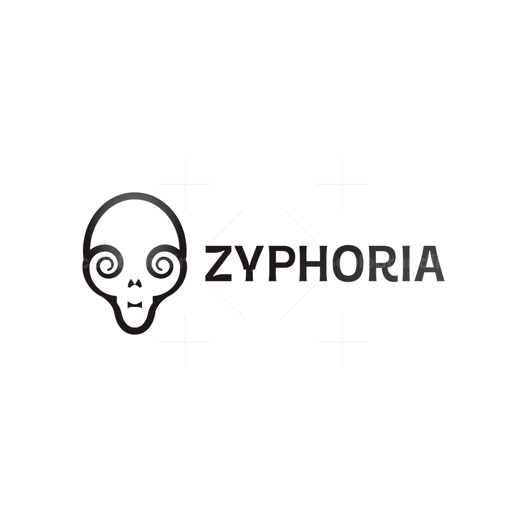 Hypnotized Alien With Spiral Eyes Logo | Scalebranding