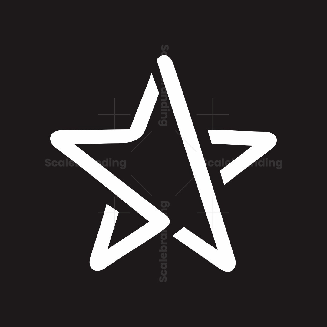 Star SJ Letter Logo | Scalebranding