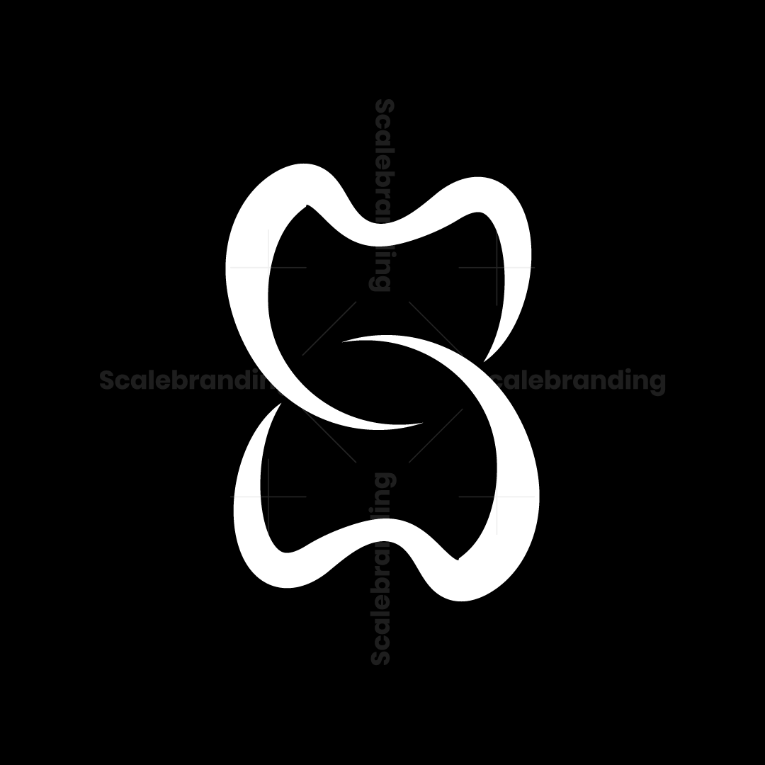 Letter S Tooth Dental Unique logo | Scalebranding
