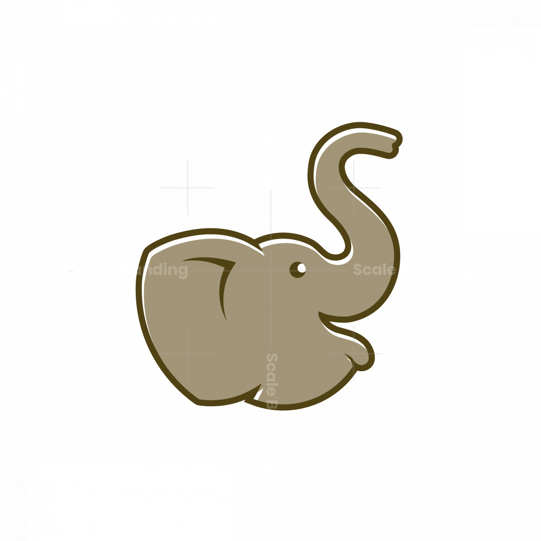 Happy Elephant S Letter Logo | Scalebranding