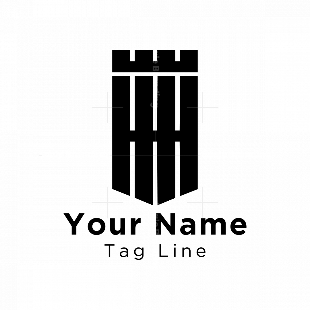HHH Shield Crown Monogram Logo | Scalebranding
