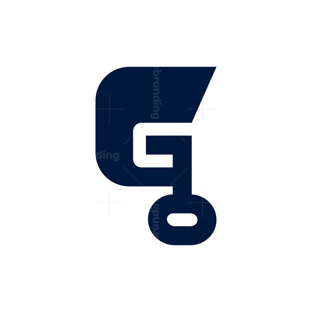 Iconic letter G key logo | Scalebranding