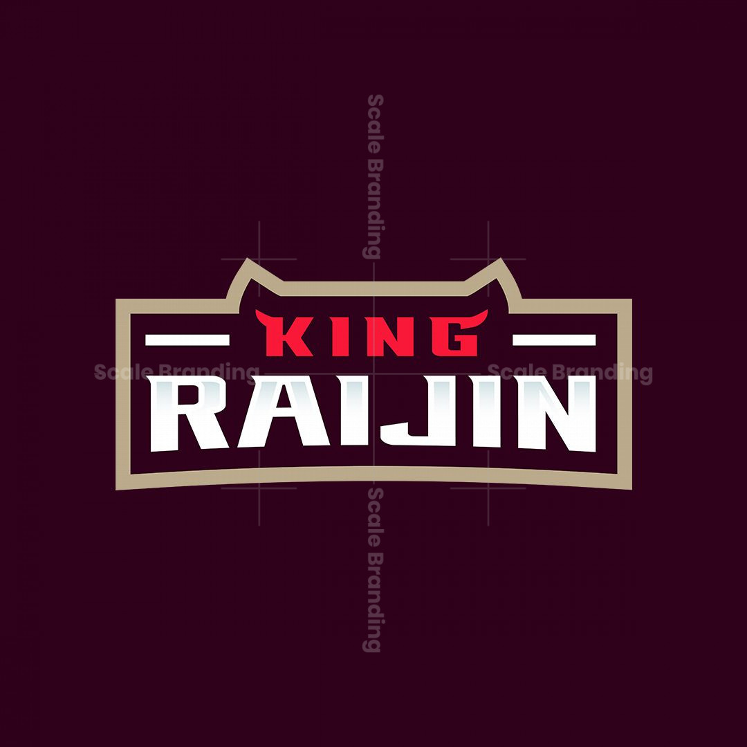 KING RAIJIN MASCOT LOGO | Scalebranding