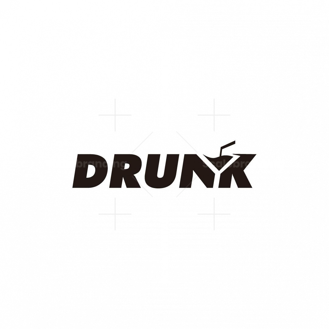 Drunk One And Drunk Two Logo Drink Drank Drunk Design Drinking Team