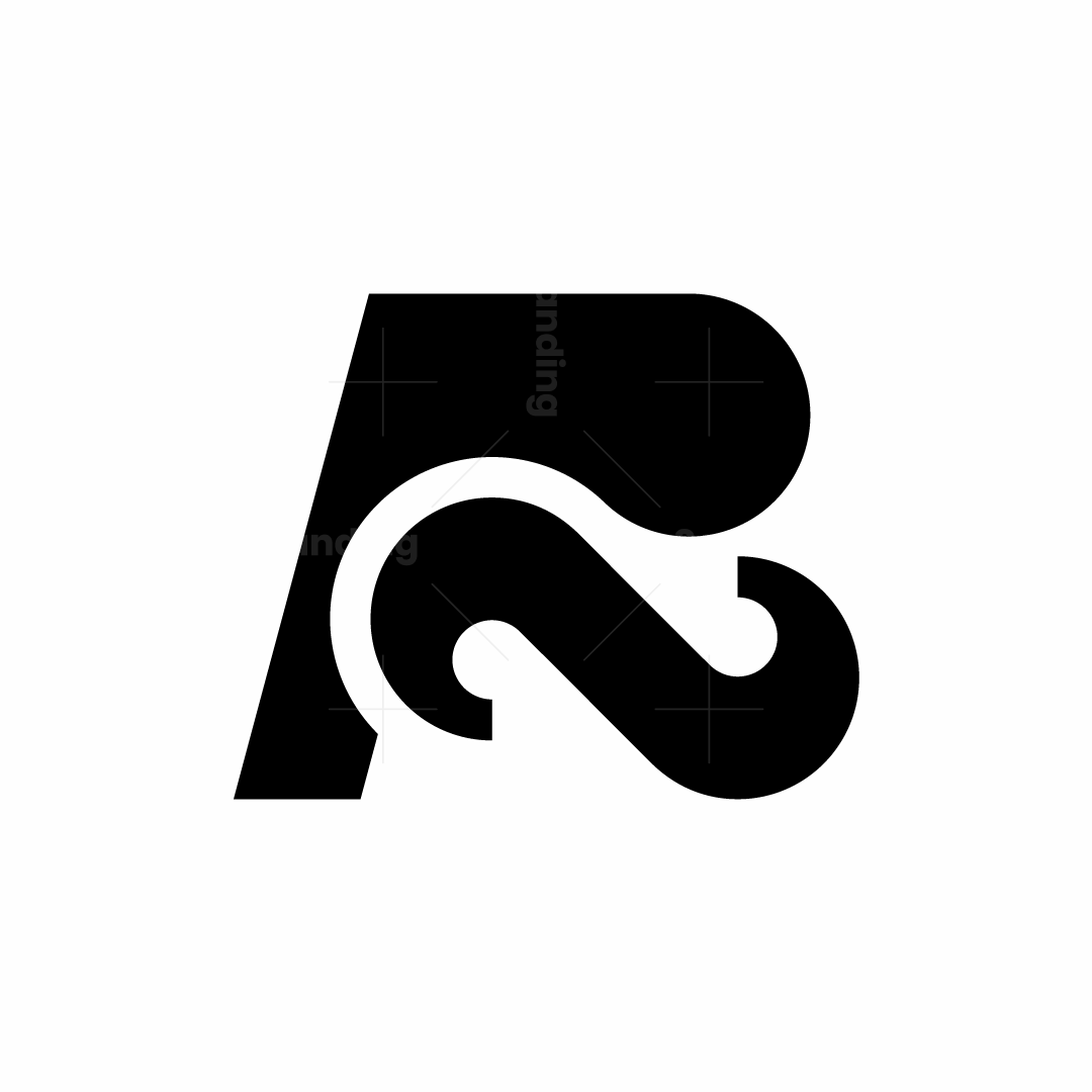 Bold Letter R Infinity Initial Logo | Scalebranding