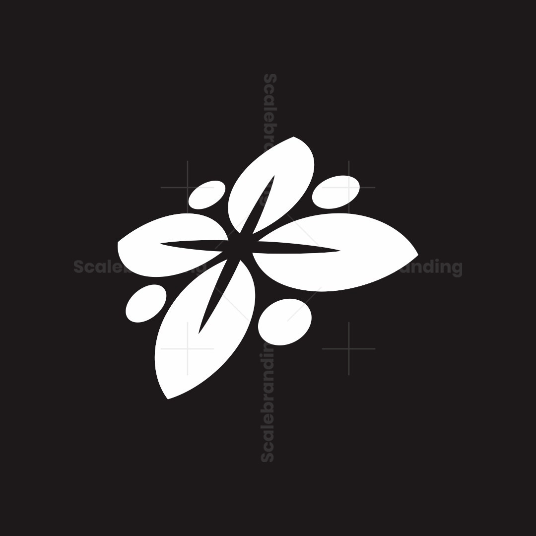 Abstract Flower Logo | Scalebranding