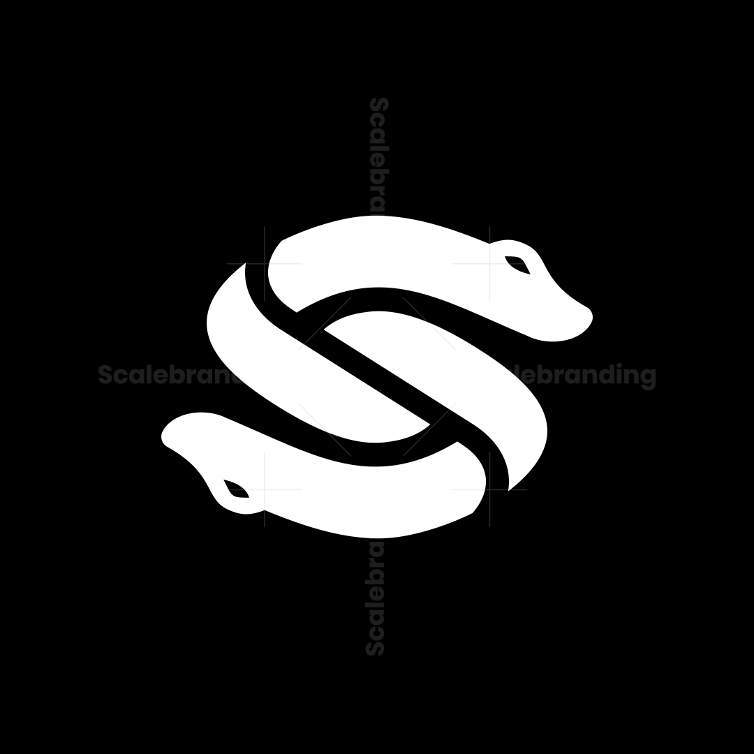 Iconic Snake S Letter Logo | Scalebranding