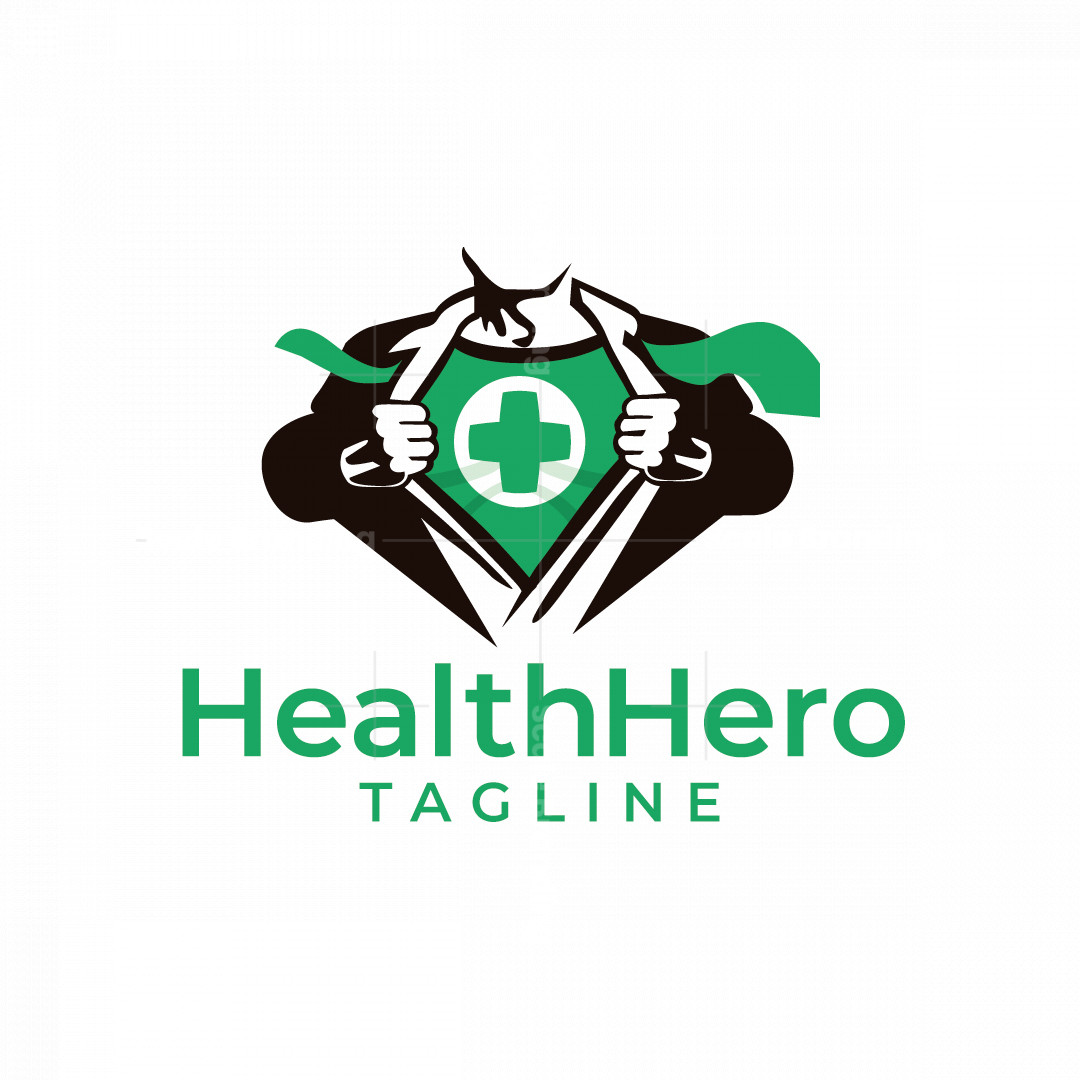 Health Hero Vital Strength Logo | Scalebranding