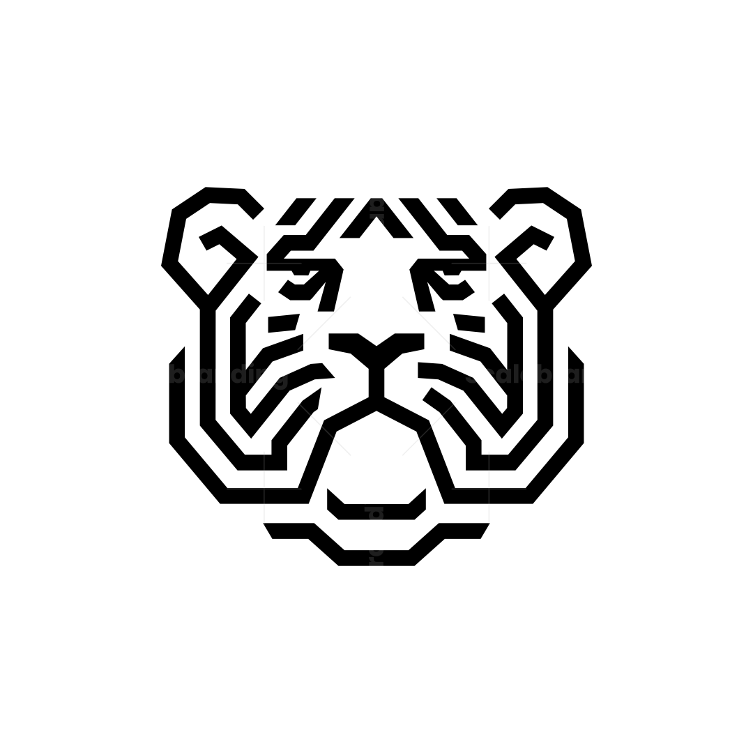 Royal tiger head predator logo | Scalebranding
