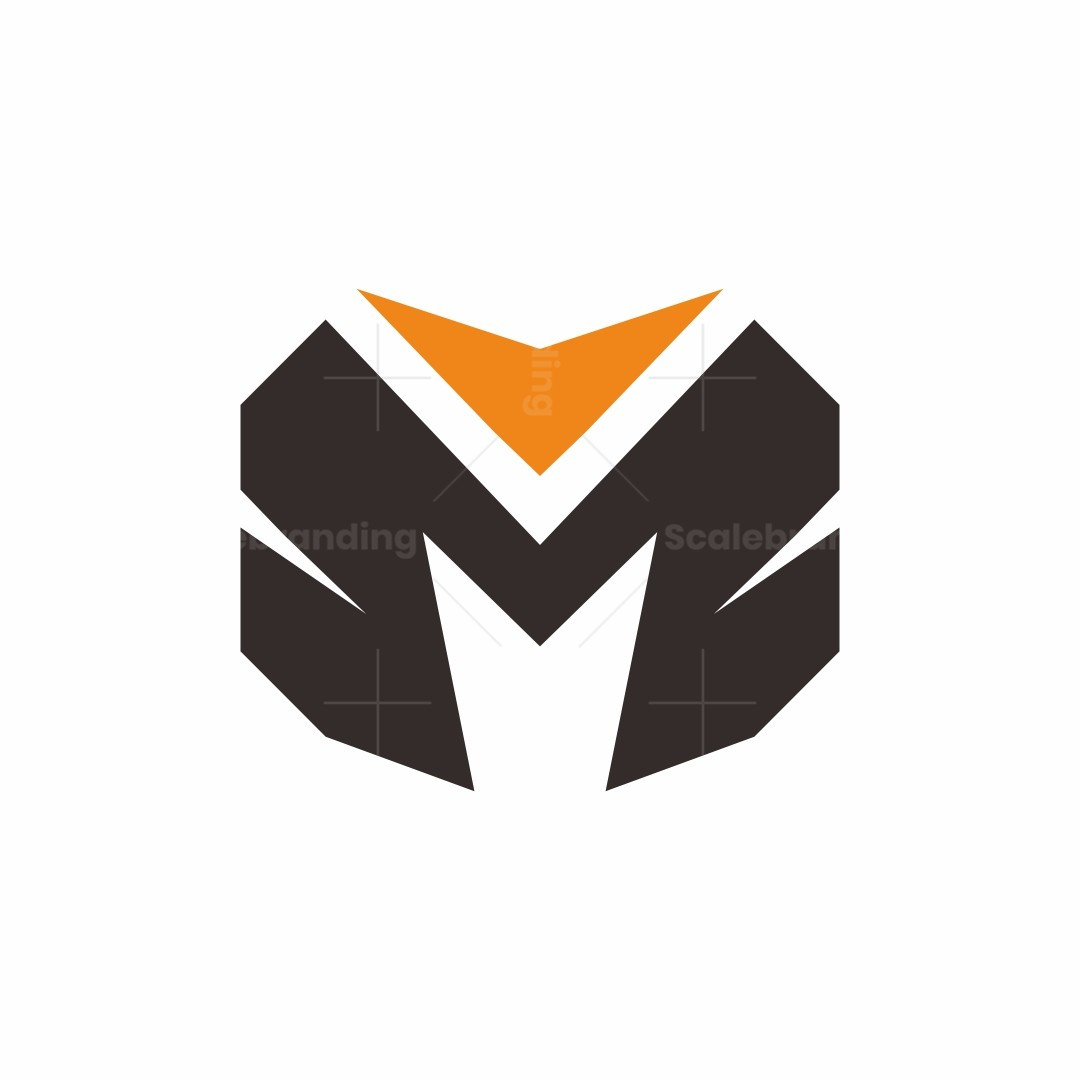 Modern letter M logo | Scalebranding