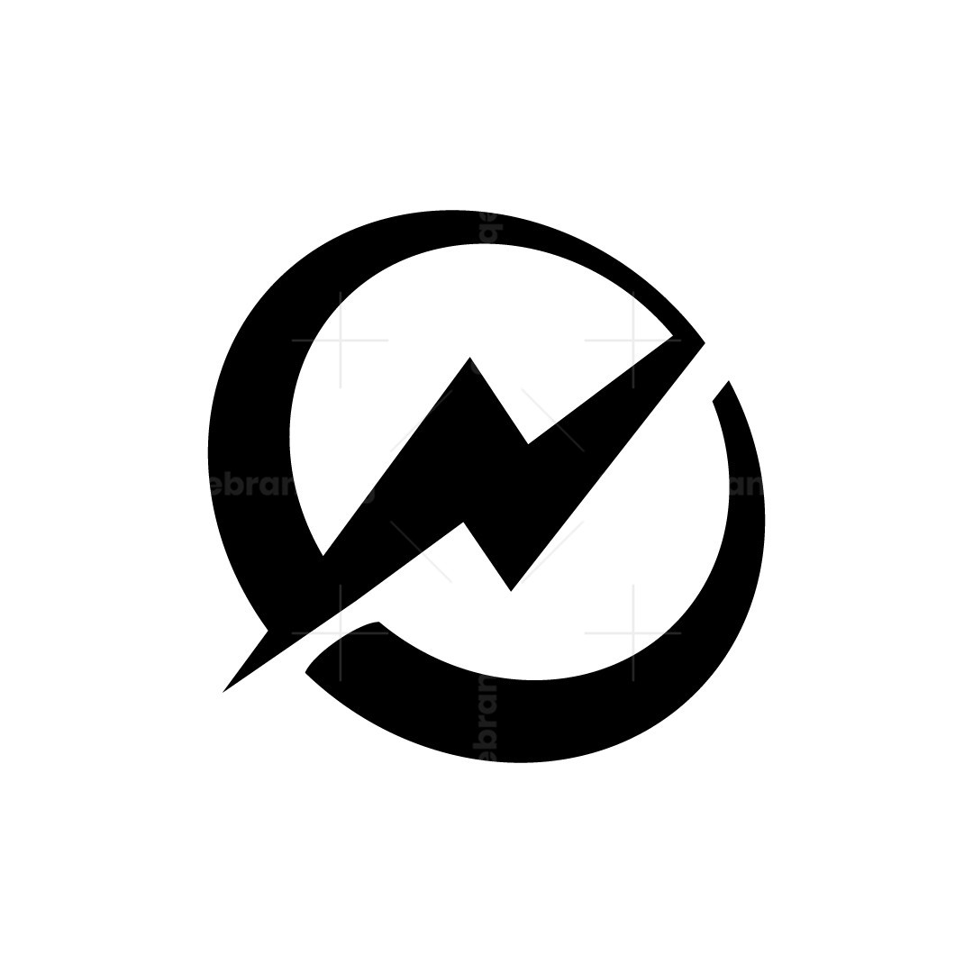 Letter E Lightning Bolt Logo | Scalebranding
