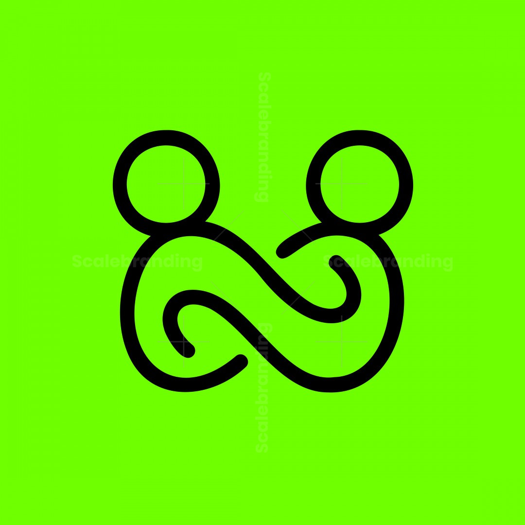 Letters N People Logo | Scalebranding