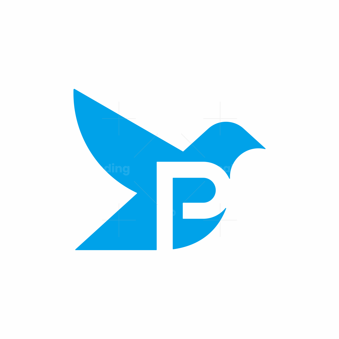 Letter P Bird Logo | Scalebranding