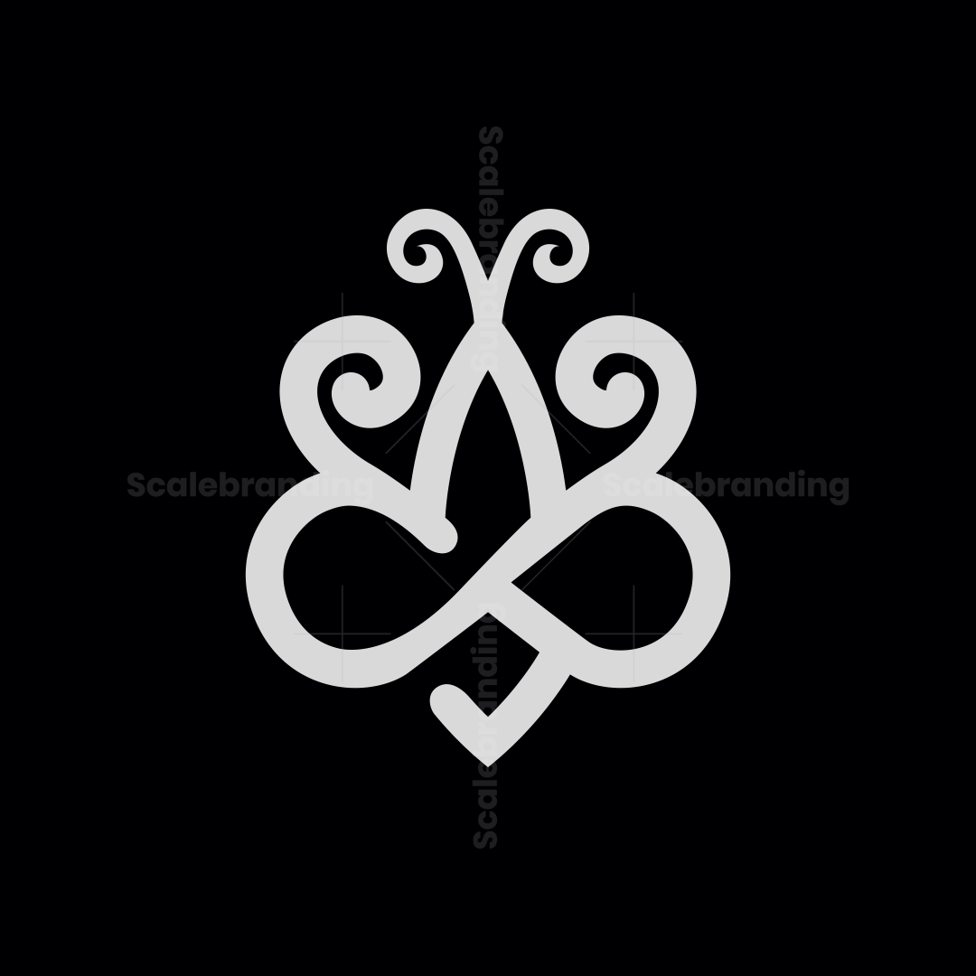 Elegant Beauty Butterfly Infinity Logo | Scalebranding