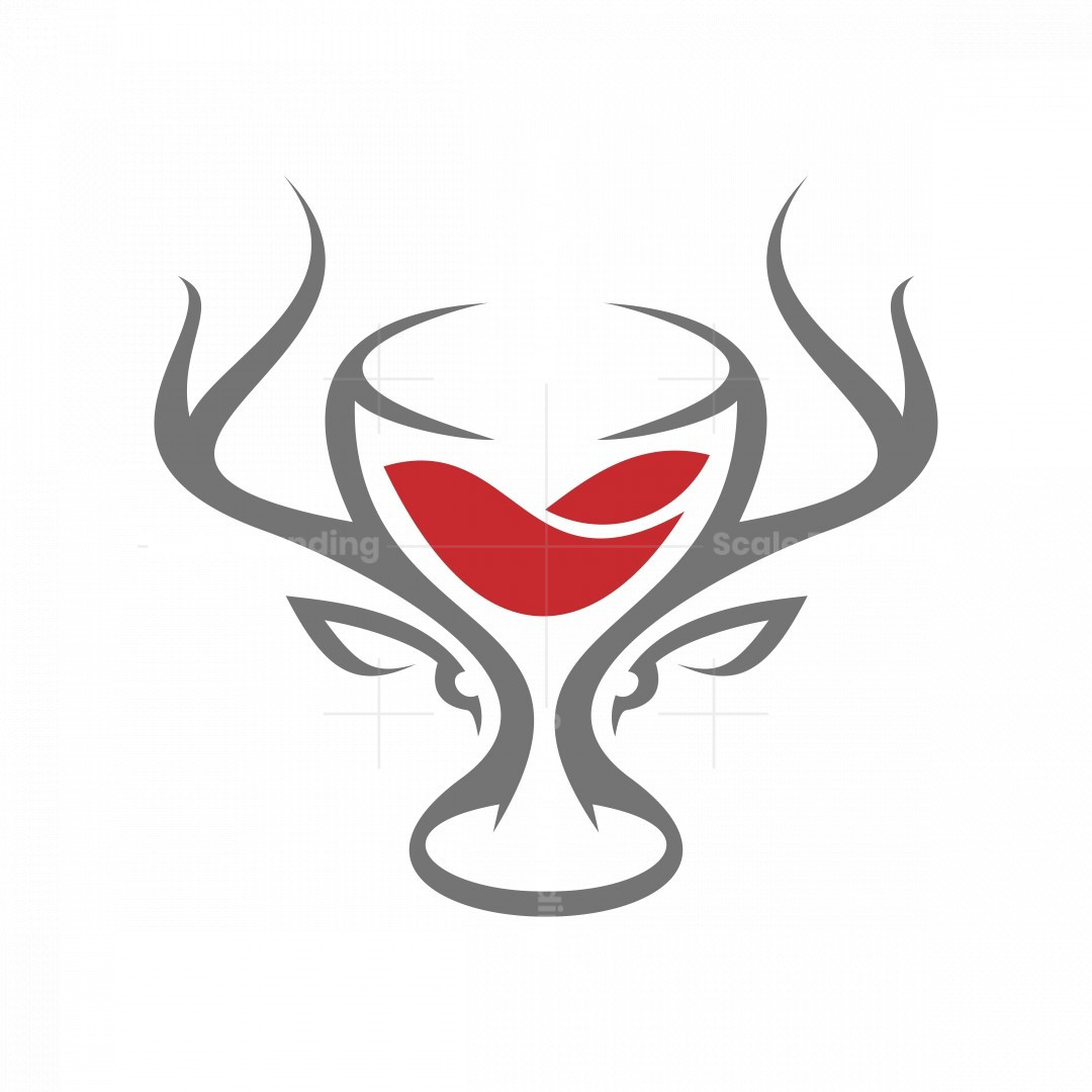 Wine Deer Logo | Scalebranding
