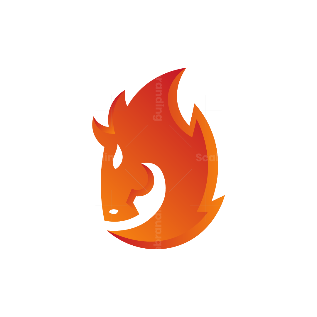 Flame Head Logo